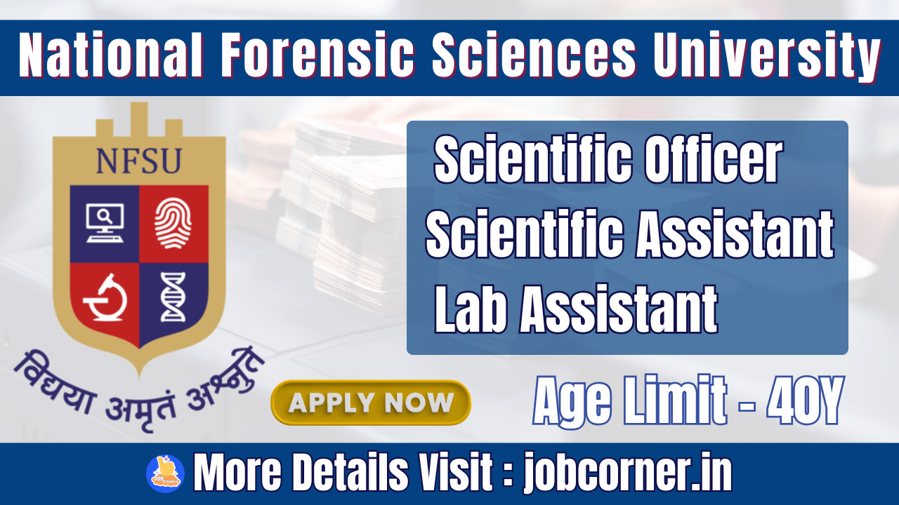 NFSU Recruitment 2025-26