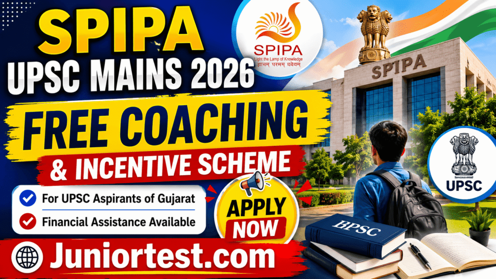 SPIPA UPSC Mains Free Coaching 2026